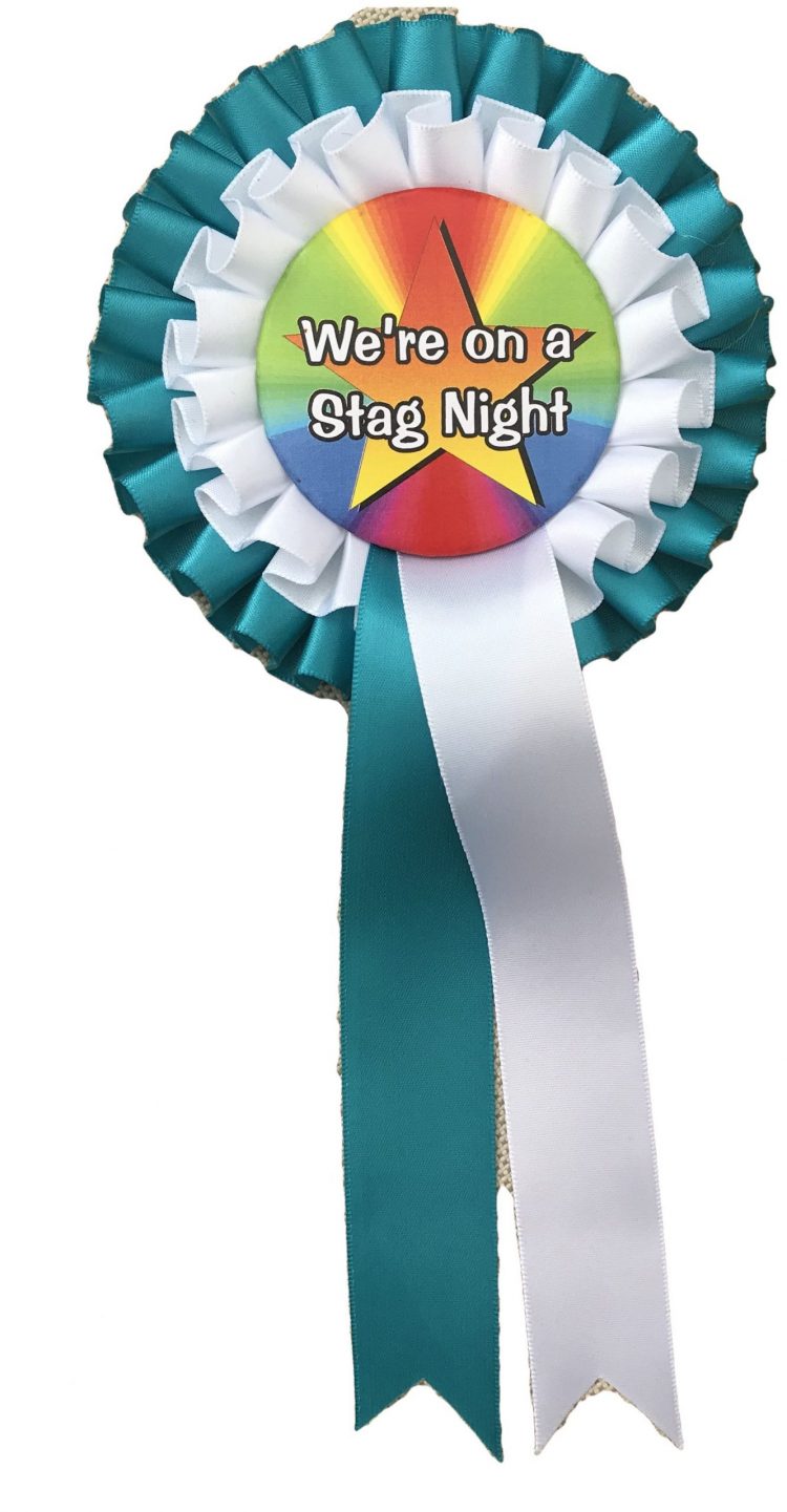 Stag Night Ideas - Badges, Rosettes and Sashes for your event